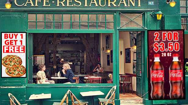 LED Digital Signage for Convenience Stores